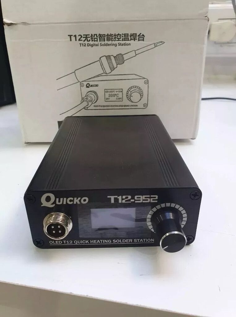 ESTACION DE SOLDADO QUICKO T12-952 - CeluRepuestos.com