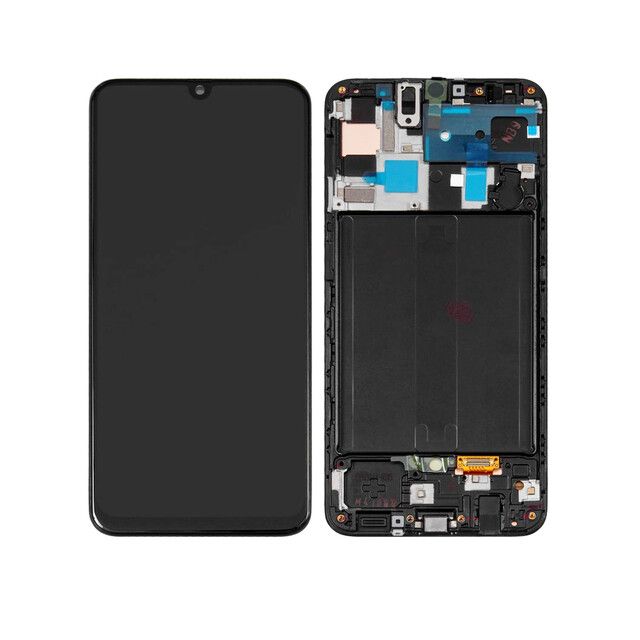 MODULO SAMSUNG A50 A505 [OLED] [CON MARCO] - CeluRepuestos.com