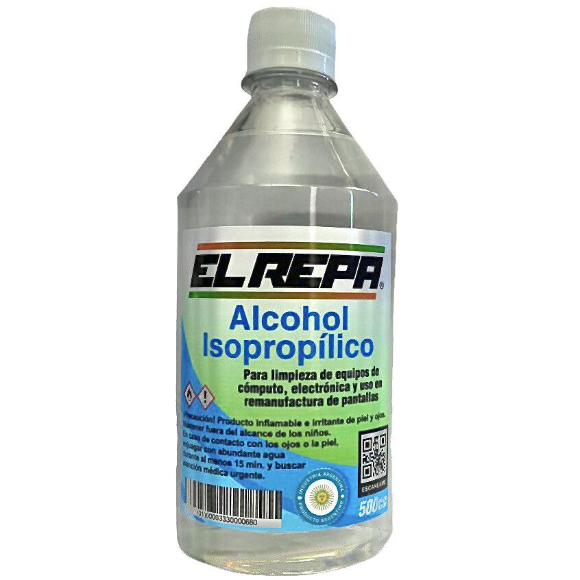 ALCOHOL ISOPROPILICO 1LT [EL REPA] - CeluRepuestos.com