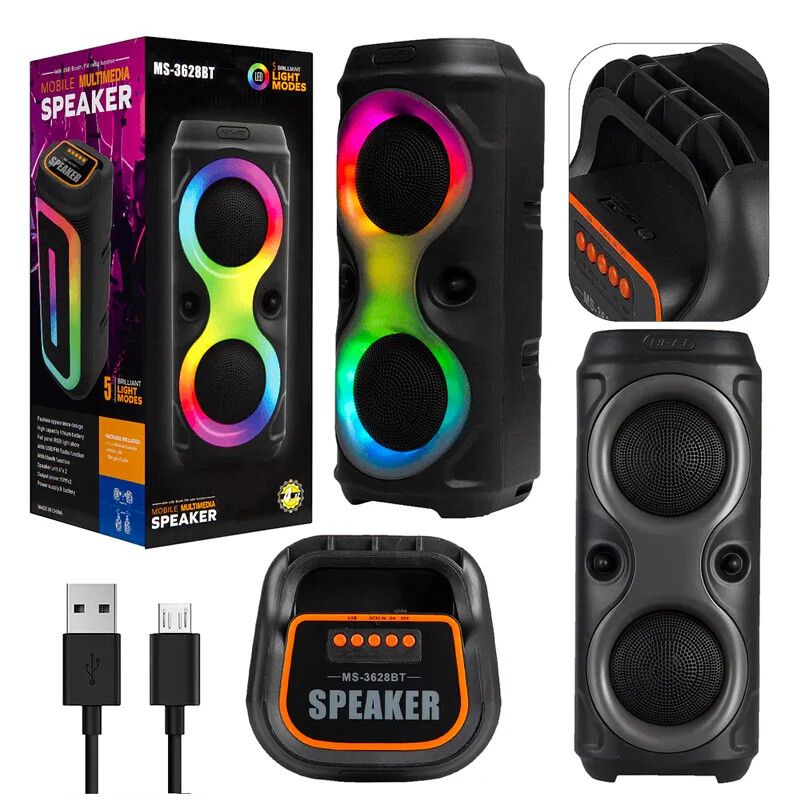 PARLANTE BLUETOOTH 4 PULGADAS [MS 3628BT] - CeluRepuestos.com