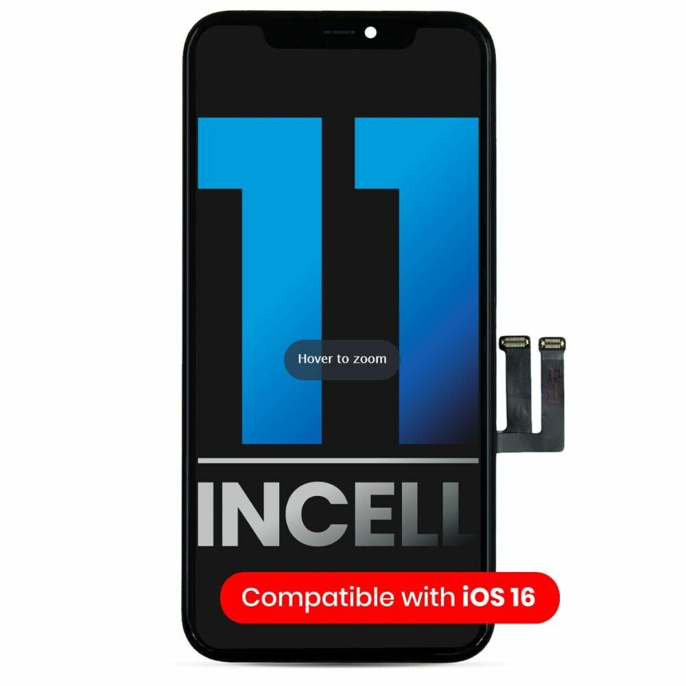 MODULO IPHONE 11 [INCELL ZY/GX HD+] [PREMIUM] [NEGRO] - CeluRepuestos.com